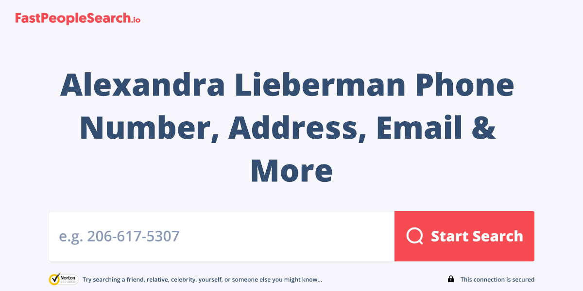 Alexandra Lieberman Phone Number, Address, Email & More ...
