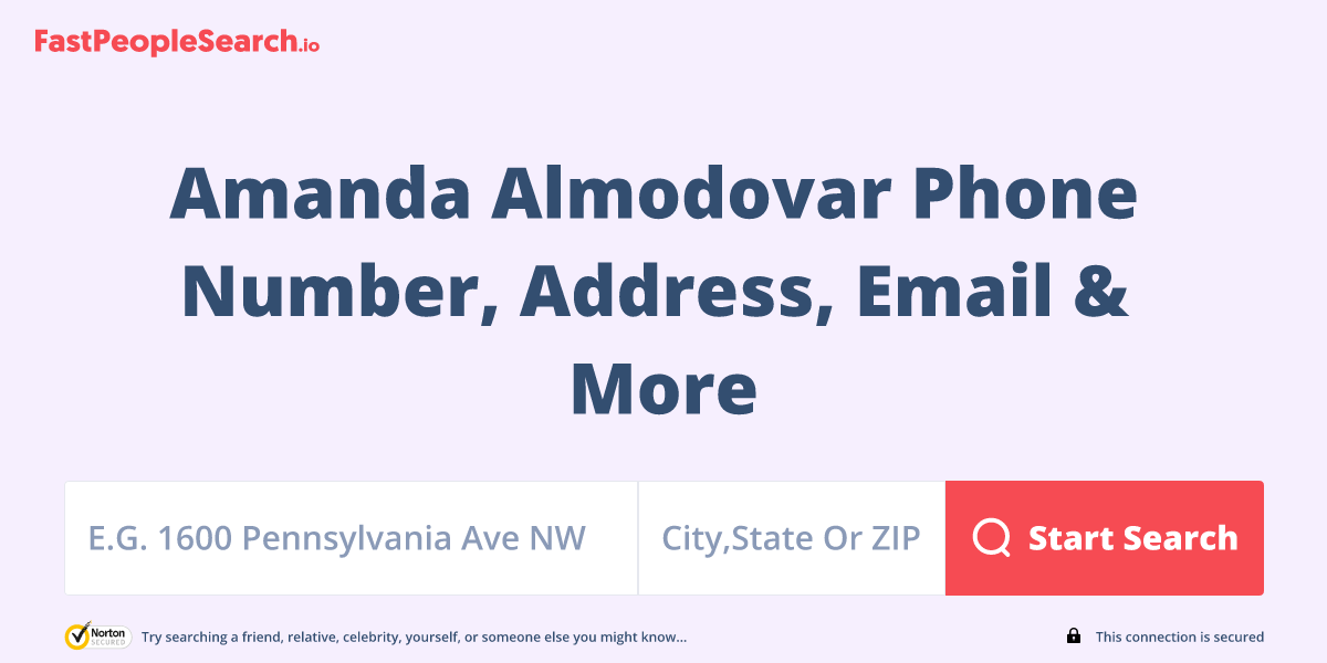 Amanda Almodovar Phone Number, Address, Email & More | FastPeopleSearch.io