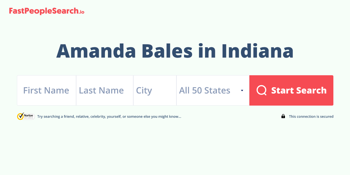 Amanda Bales in Indiana - Phone Number, Address, Email & More