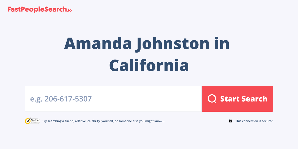 Amanda Johnston Phone Number, Address, Email & More | FastPeopleSearch.io