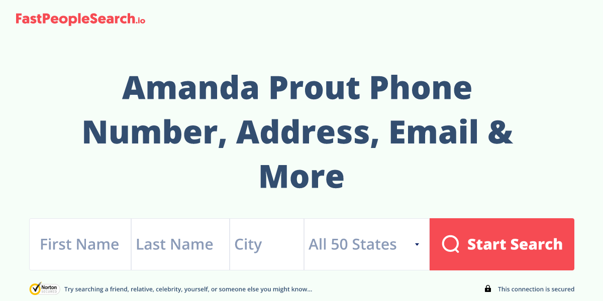 Amanda Prout Phone Number, Address, Email & More | FastPeopleSearch.io
