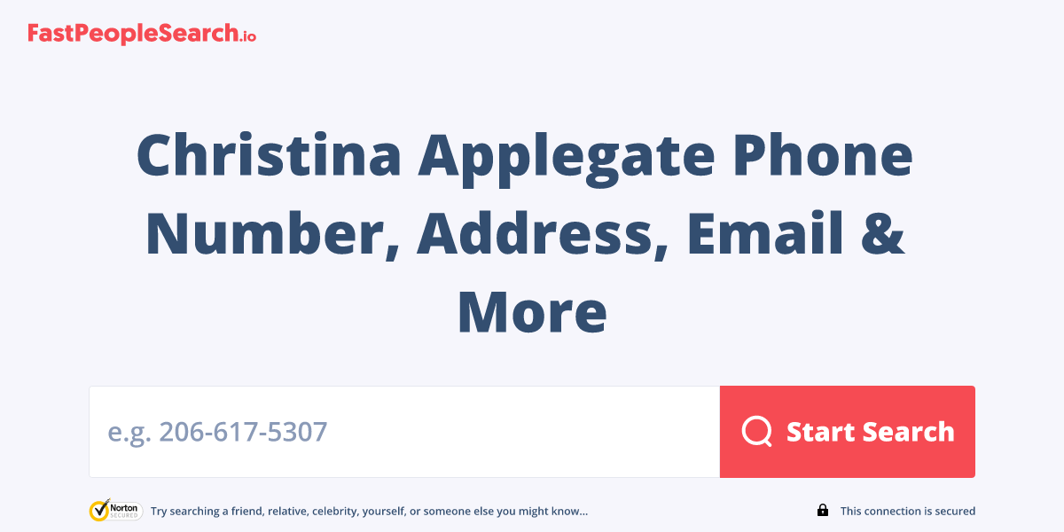 Christina Applegate Phone Number, Address, Email & More ...
