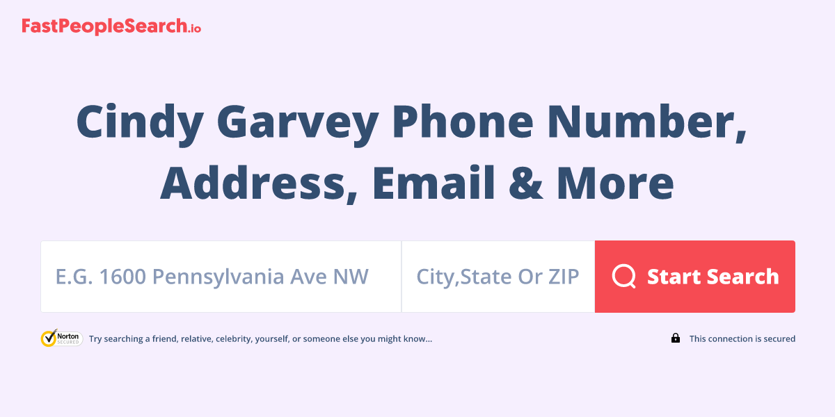 Cindy Garvey Phone Number, Address, Email & More | FastPeopleSearch.io