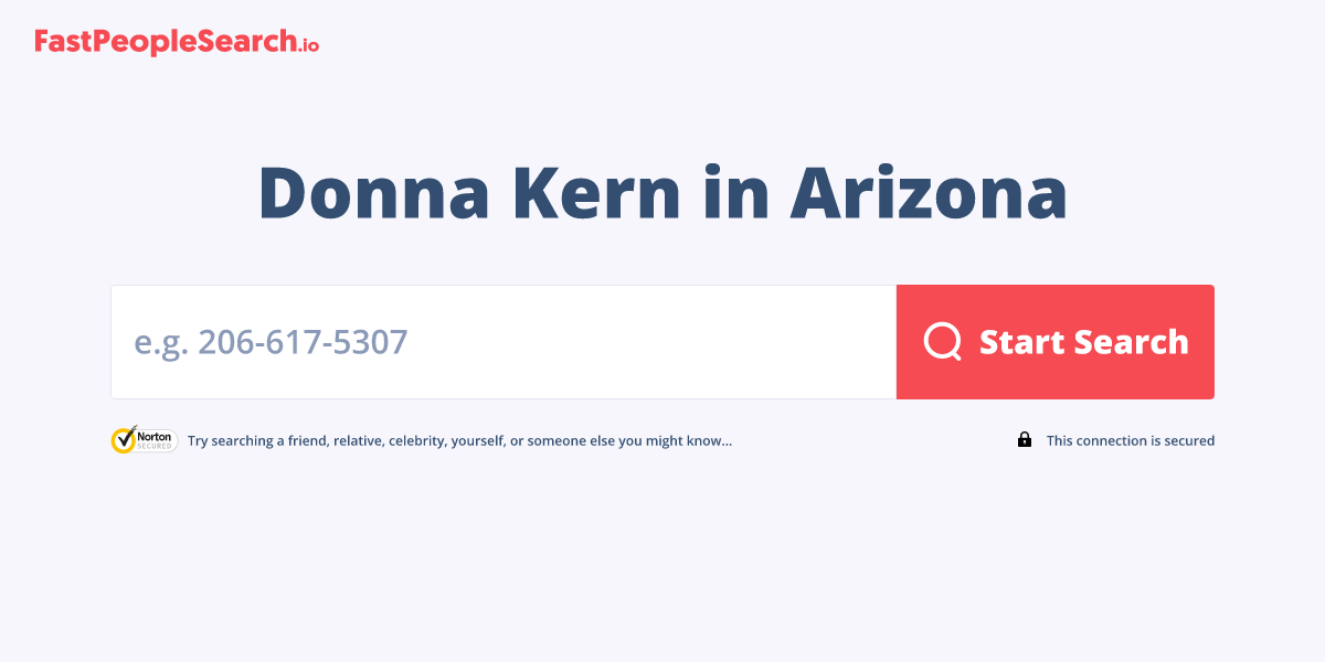 Donna Kern in Arizona - Phone Number, Address, Email & More