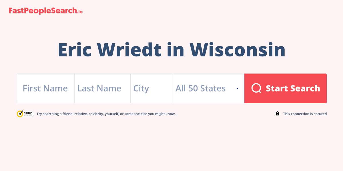 Eric Wriedt in Wisconsin - Phone Number, Address, Email & More