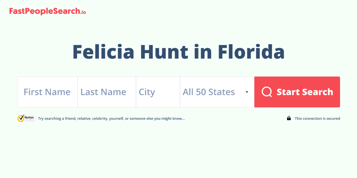 Felicia Hunt Phone Number, Address, Email & More | FastPeopleSearch.io