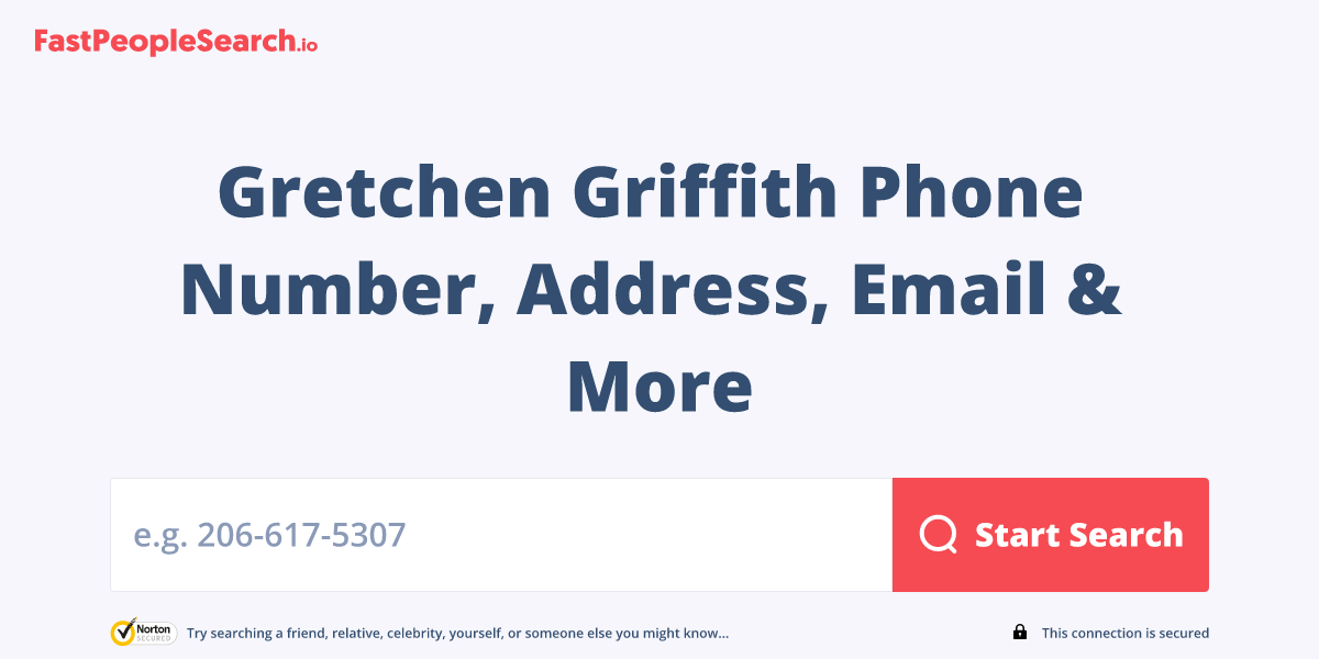 Gretchen Griffith Phone Number, Address, Email & More | FastPeopleSearch.io