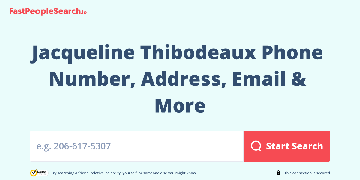 Jacqueline Thibodeaux Phone Number, Address, Email & More ...