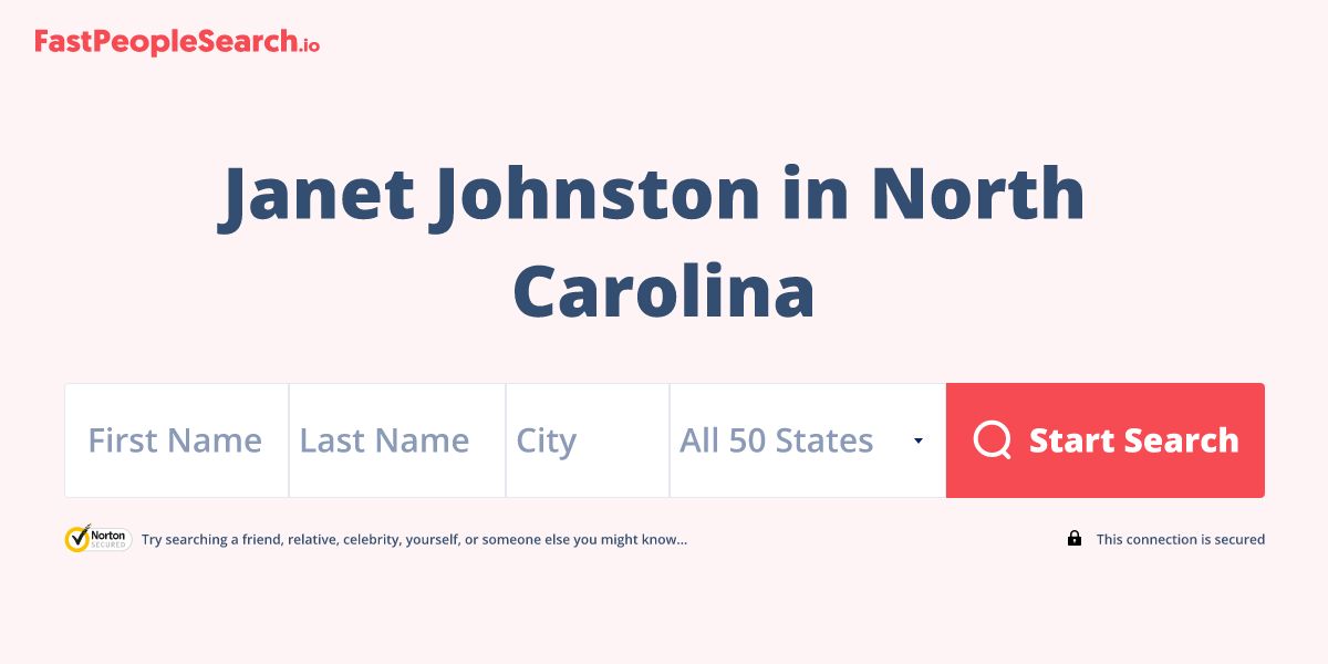 Janet Johnston in North Carolina - Phone Number, Address, Email & More
