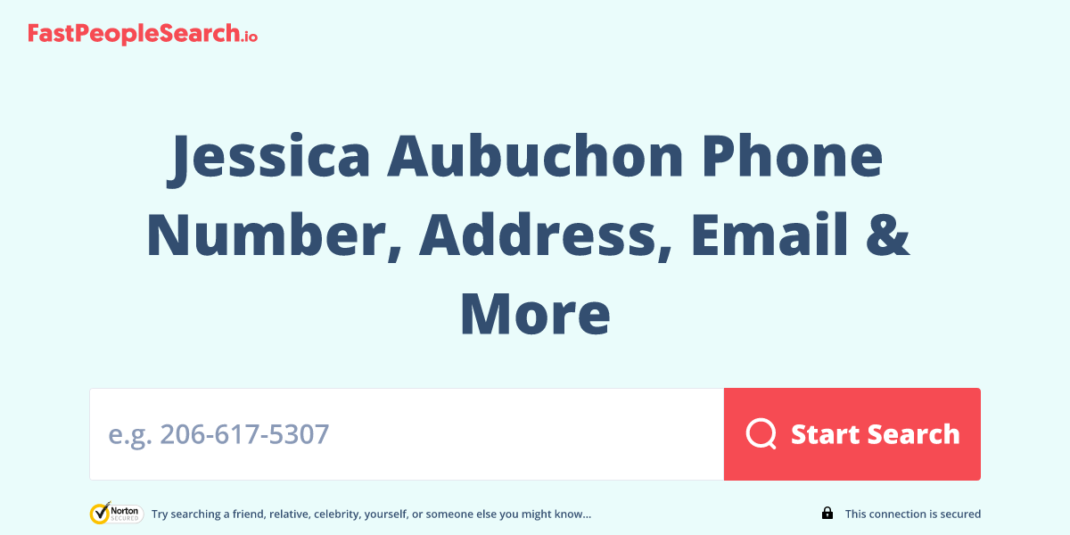 Jessica Aubuchon Phone Number, Address, Email & More | FastPeopleSearch.io