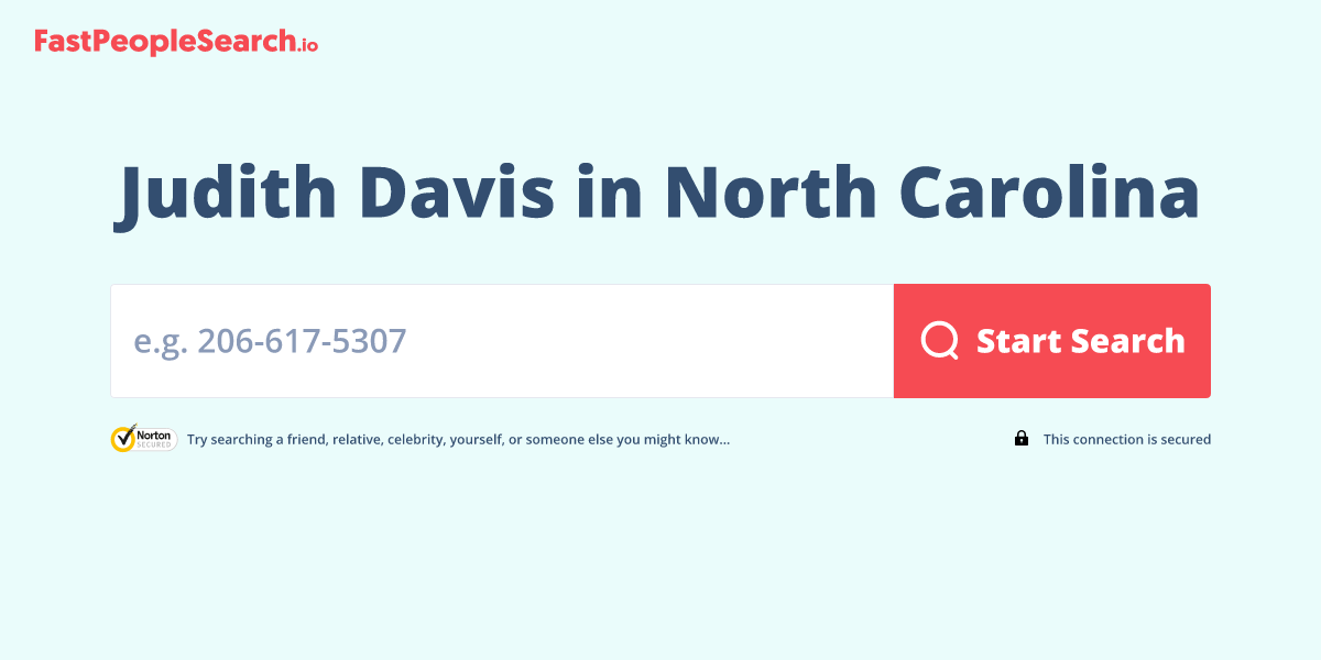 Judith Davis Phone Number, Address, Email & More | FastPeopleSearch.io