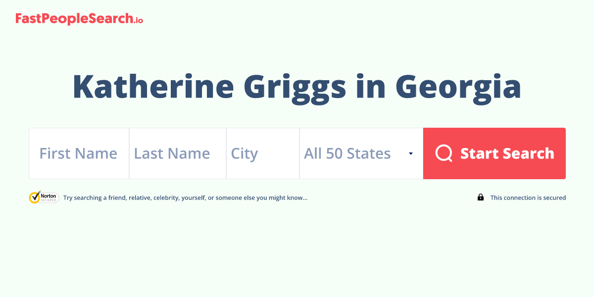 Katherine Griggs in Georgia - Phone Number, Address, Email & More
