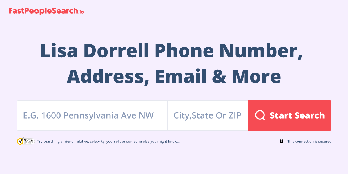 Lisa Dorrell Phone Number, Address, Email & More | FastPeopleSearch.io