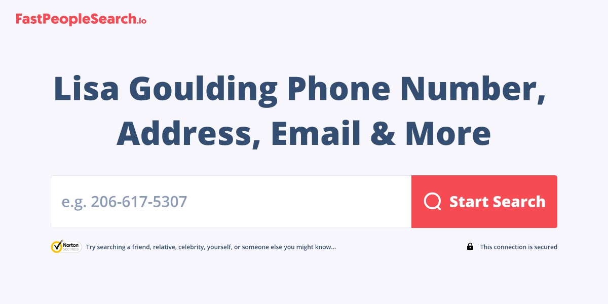 Lisa Goulding Phone Number, Address, Email & More | FastPeopleSearch.io