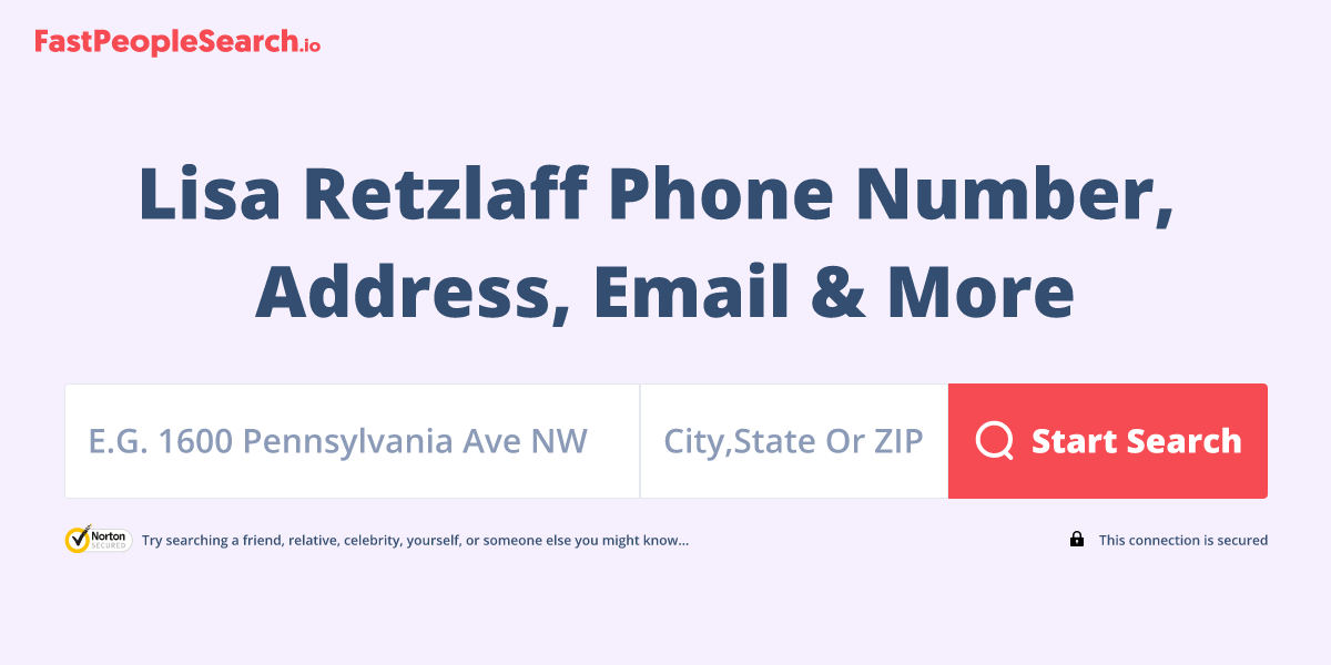 Lisa Retzlaff Phone Number, Address, Email & More | FastPeopleSearch.io