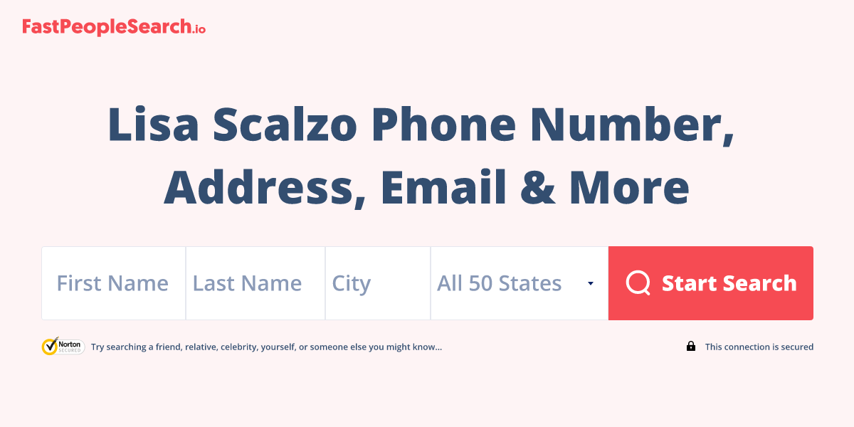 Lisa Scalzo Phone Number, Address, Email & More | FastPeopleSearch.io