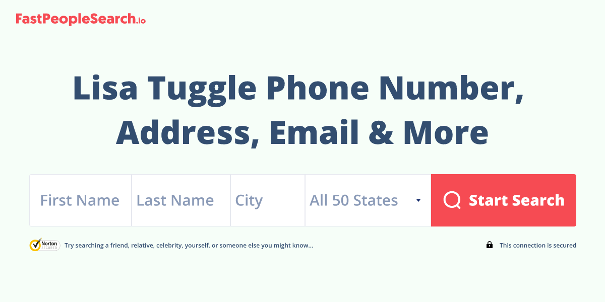 Lisa Tuggle Phone Number, Address, Email & More | FastPeopleSearch.io