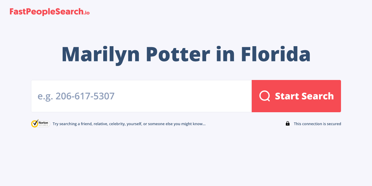 Marilyn Potter Phone Number, Address, Email & More | FastPeopleSearch.io