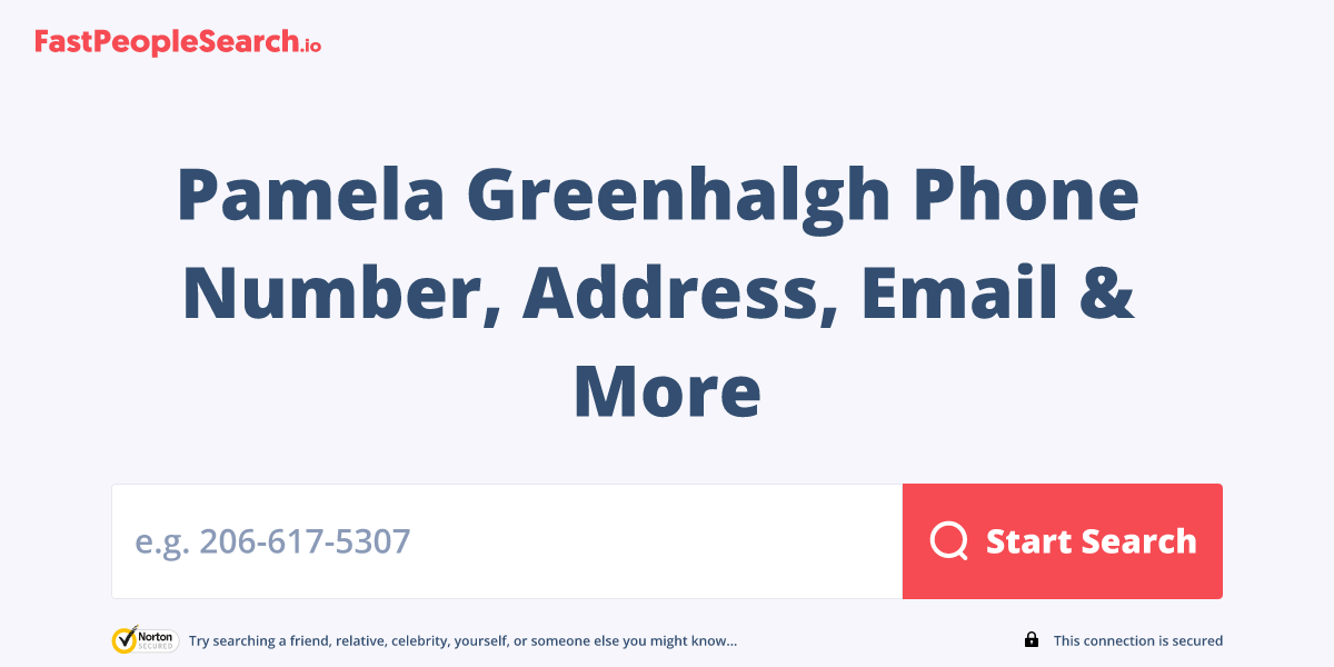 Pamela Greenhalgh Phone Number, Address, Email & More | FastPeopleSearch.io