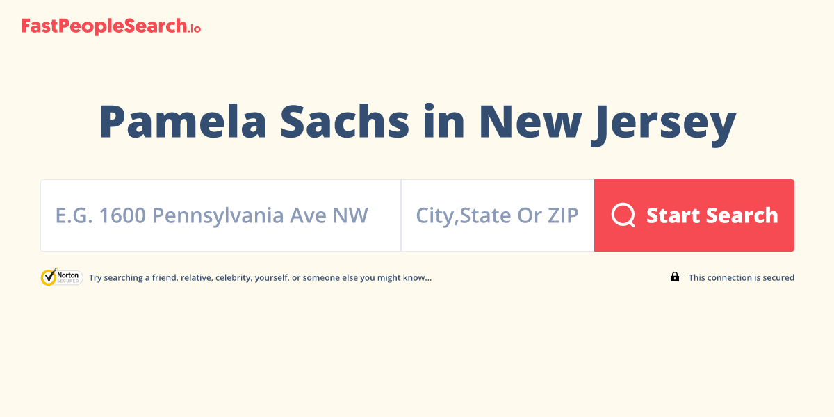 Pamela Sachs Phone Number, Address, Email & More | FastPeopleSearch.io