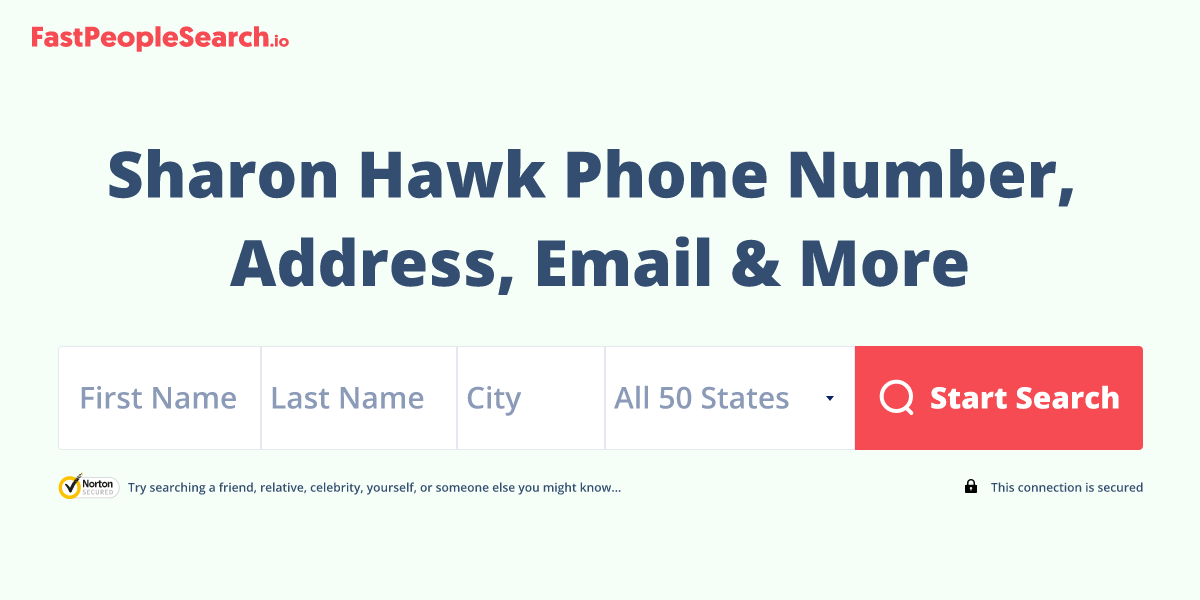 Sharon Hawk Phone Number, Address, Email & More | FastPeopleSearch.io