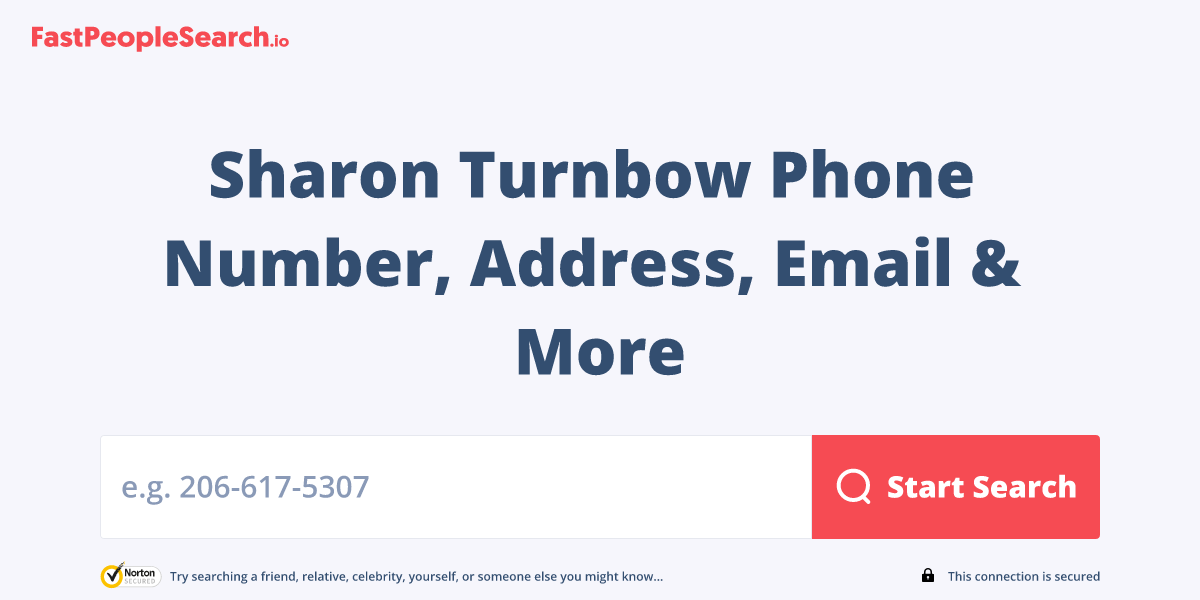 Sharon Turnbow Phone Number, Address, Email & More | FastPeopleSearch.io
