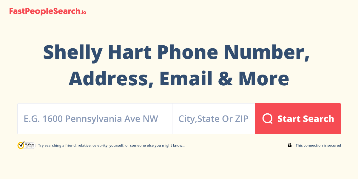 Shelly Hart Phone Number, Address, Email & More | FastPeopleSearch.io