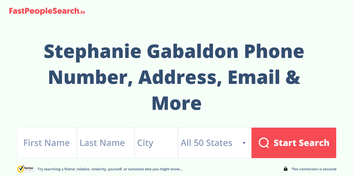 Stephanie Gabaldon Phone Number, Address, Email & More ...