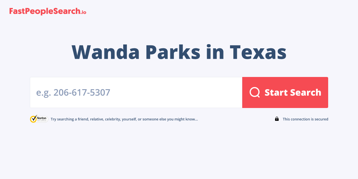 Wanda Parks in Texas - Phone Number, Address, Email & More